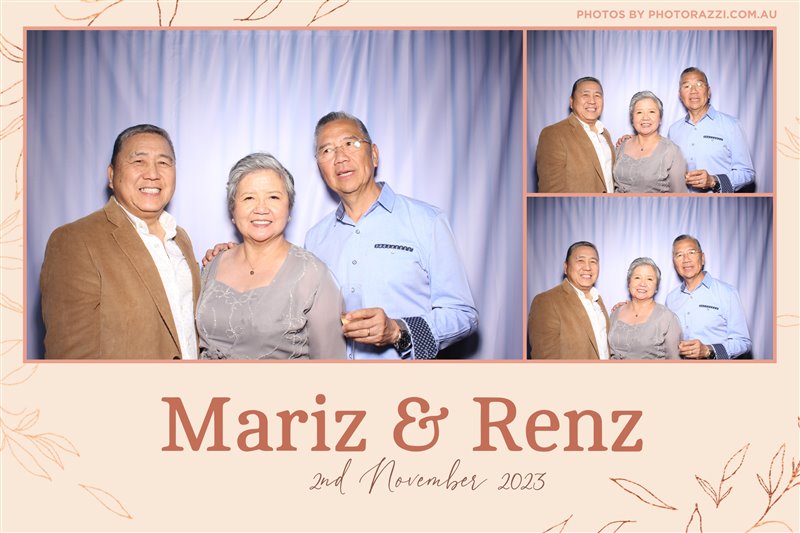 Renz & Mariz Wedding Photo Gallery - 2 November 2023 - Photo Booth Gold ...